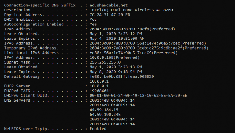1.10 Verify IP parameters for Client OS (Windows, Mac OS, Linux) – HSM Press