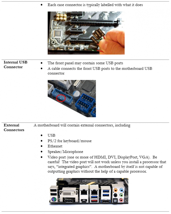 3.4 Given a scenario, install and configure motherboards, central ...