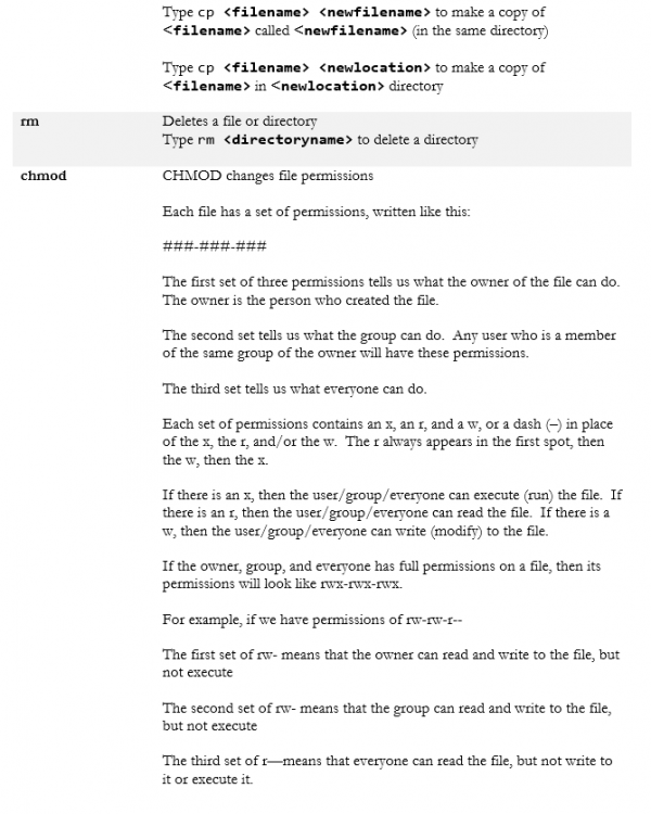 1.11 Identify common features and tools of the Linux client / desktop ...