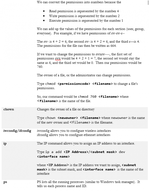 1.11 Identify common features and tools of the Linux client / desktop ...
