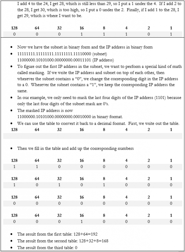 1.4 Given a scenario, configure a subnet and use appropriate IP addressing schemes – HSM Press